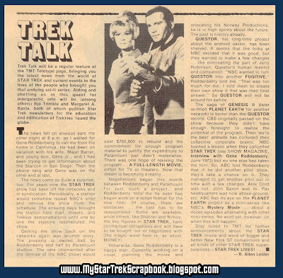 My Star Trek Scrapbook: Mad's "Star Blecch IV: The Voyage Bombs"