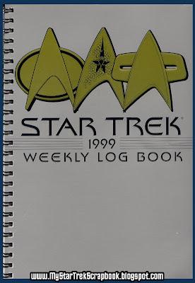 My Star Trek Scrapbook: 1999 Star Trek Weekly Log Book