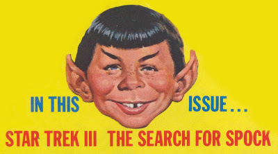 My Star Trek Scrapbook: Mad spoof: "Star Blecch III: The Search For Plot."