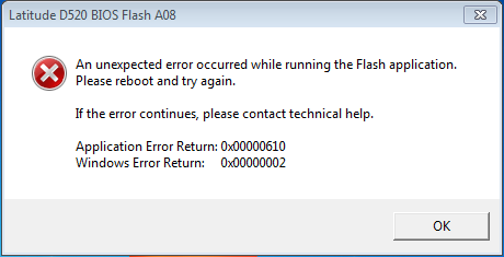 Technological Tips & Tricks: Error Updating Dell Laptop BIOS
