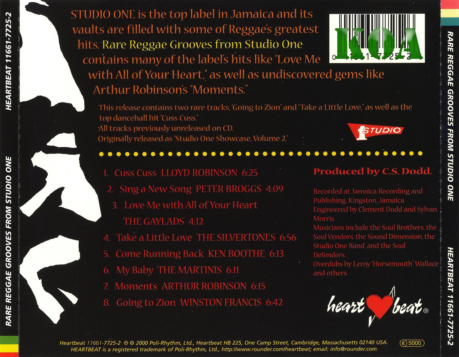 Me Work Blog: VA-Rare_Reggae_Grooves_From_Studio_One-2000-KOA