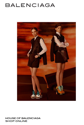 Next Model Management: Balenciaga Girls