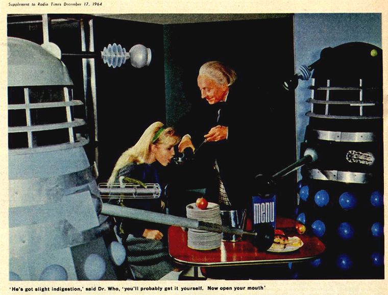 The Confessions of Who: The original Dalek tea time