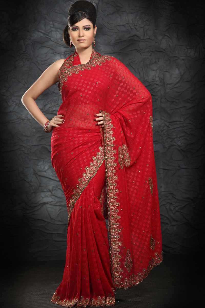 desi girls pic: Designer Saree