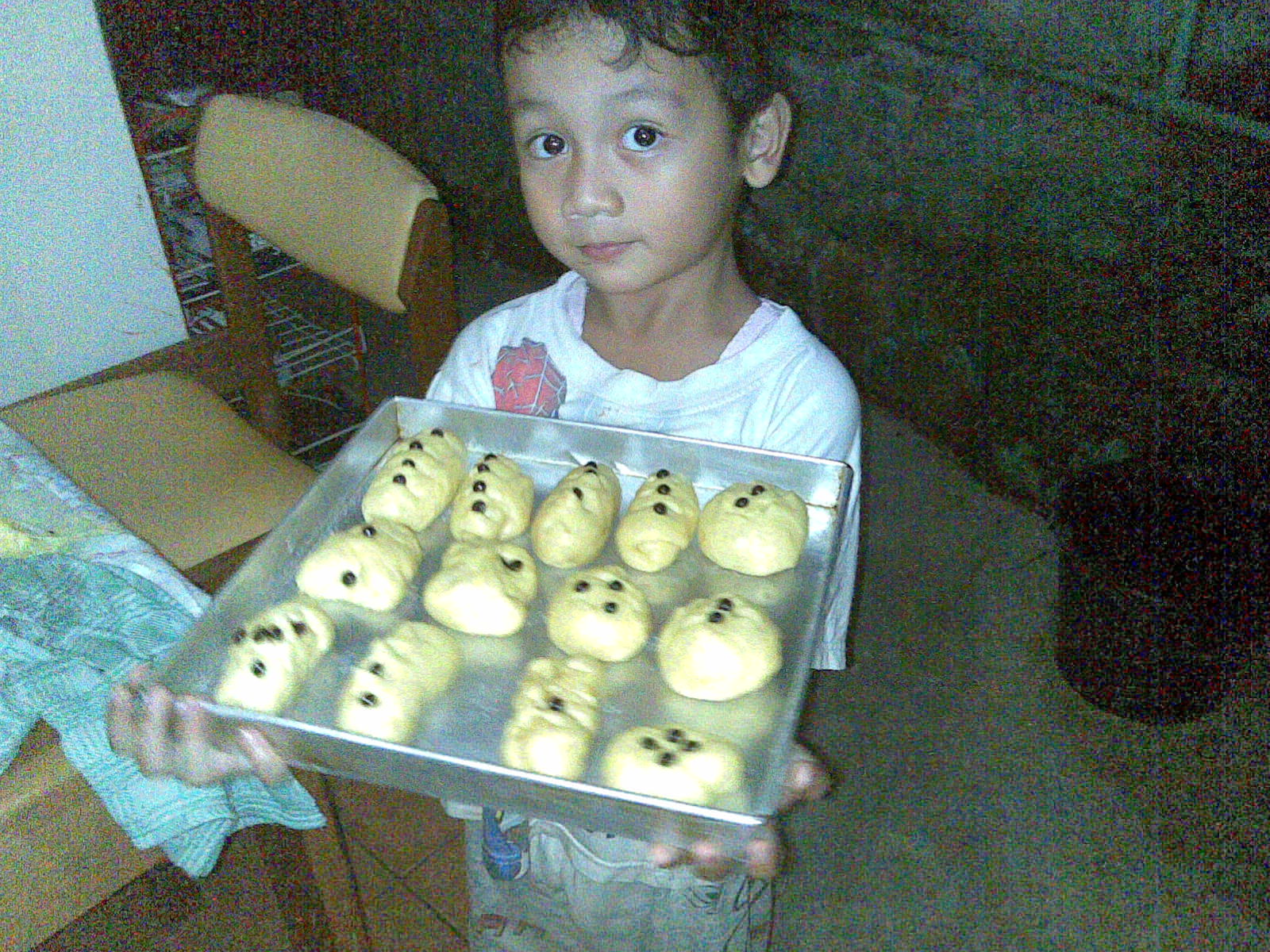 My Little Kitchen: Bikin Roti bareng anak-anak