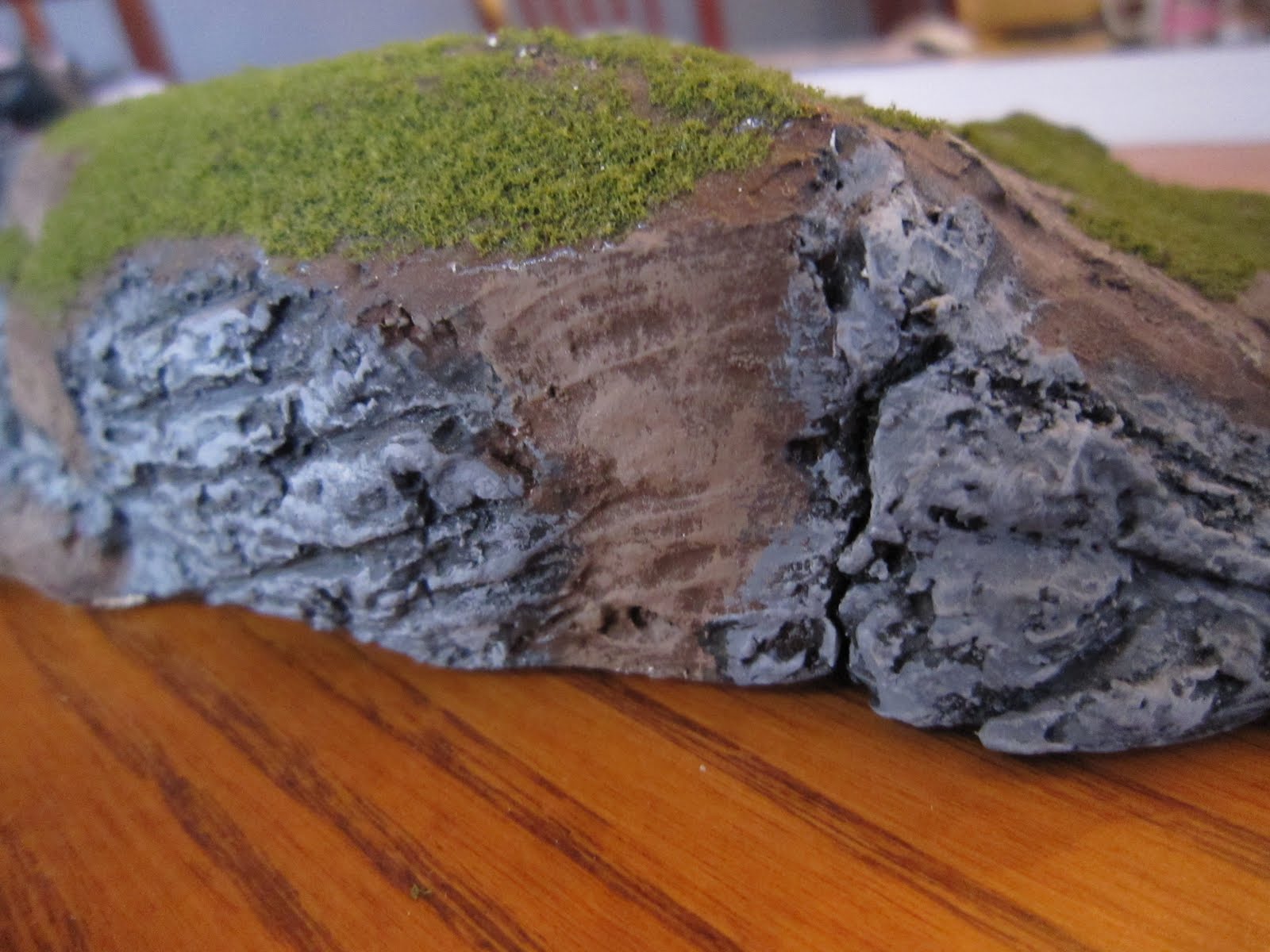 Chuck Does Art: Miniature Terrain: Rocks and Cliffs