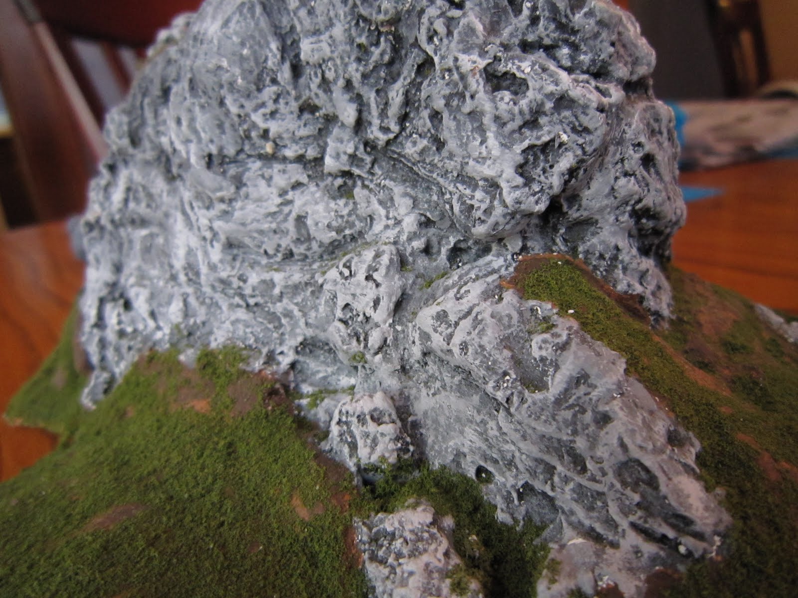 Chuck Does Art: Miniature Terrain: Rocks and Cliffs