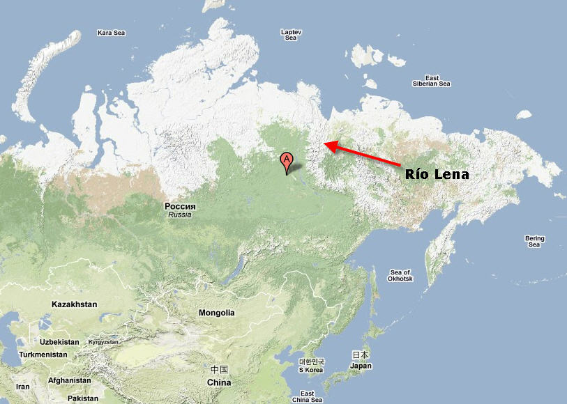 Triángulo equidlátere: Geografía fluvial