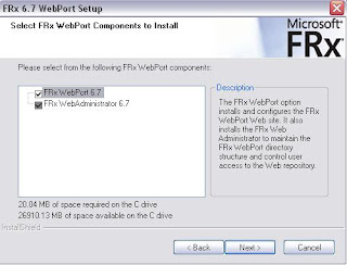 Applications & Technology Blog By Waqas: Using Microsoft FRx Web Port