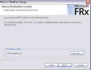 Applications & Technology Blog By Waqas: Using Microsoft FRx Web Port