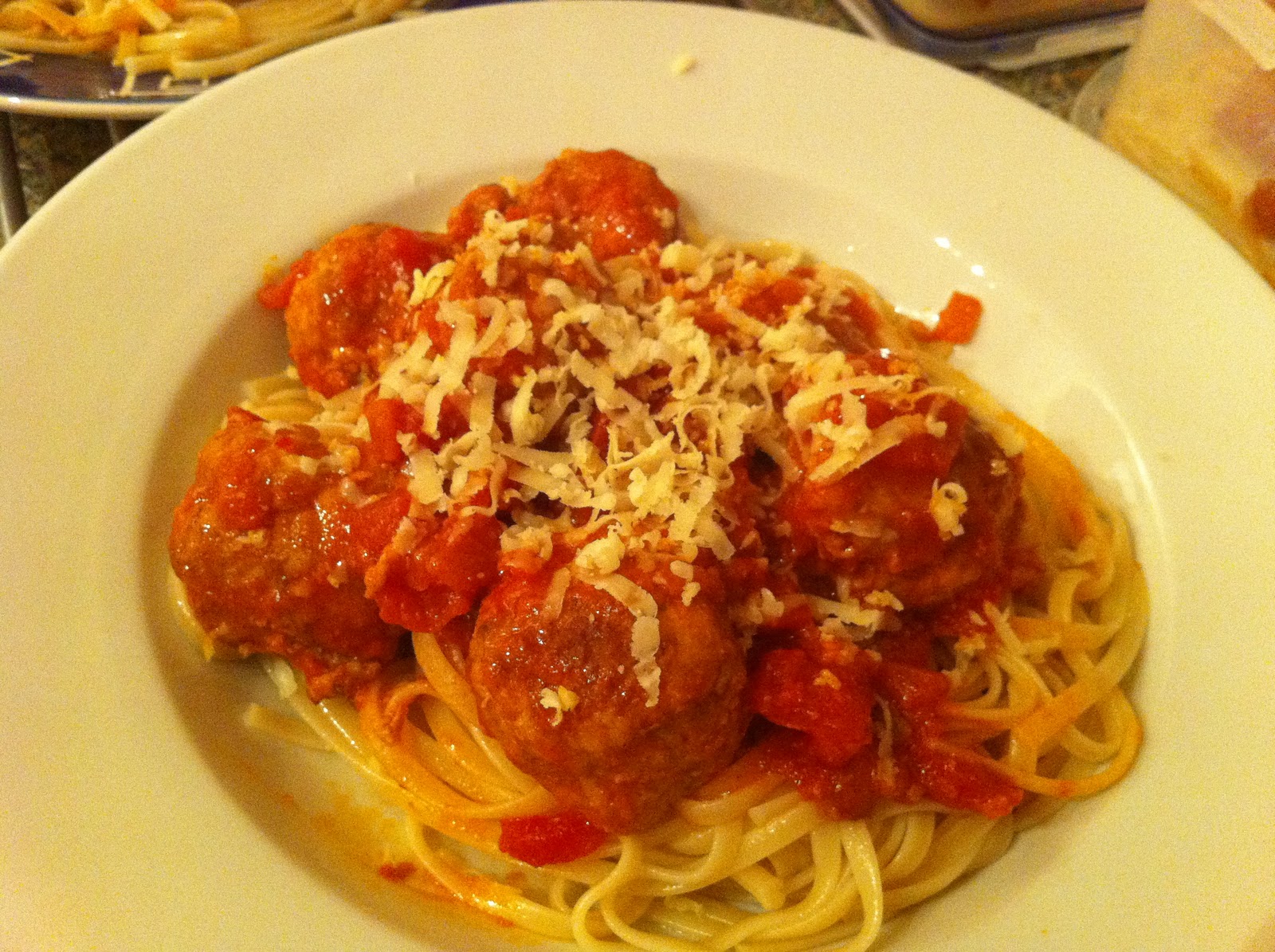 Esther Food Adventure Homemade Linguine With Meatballs