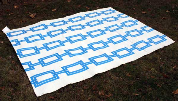 . classically modern . NEST: DIY : Geometric Rug