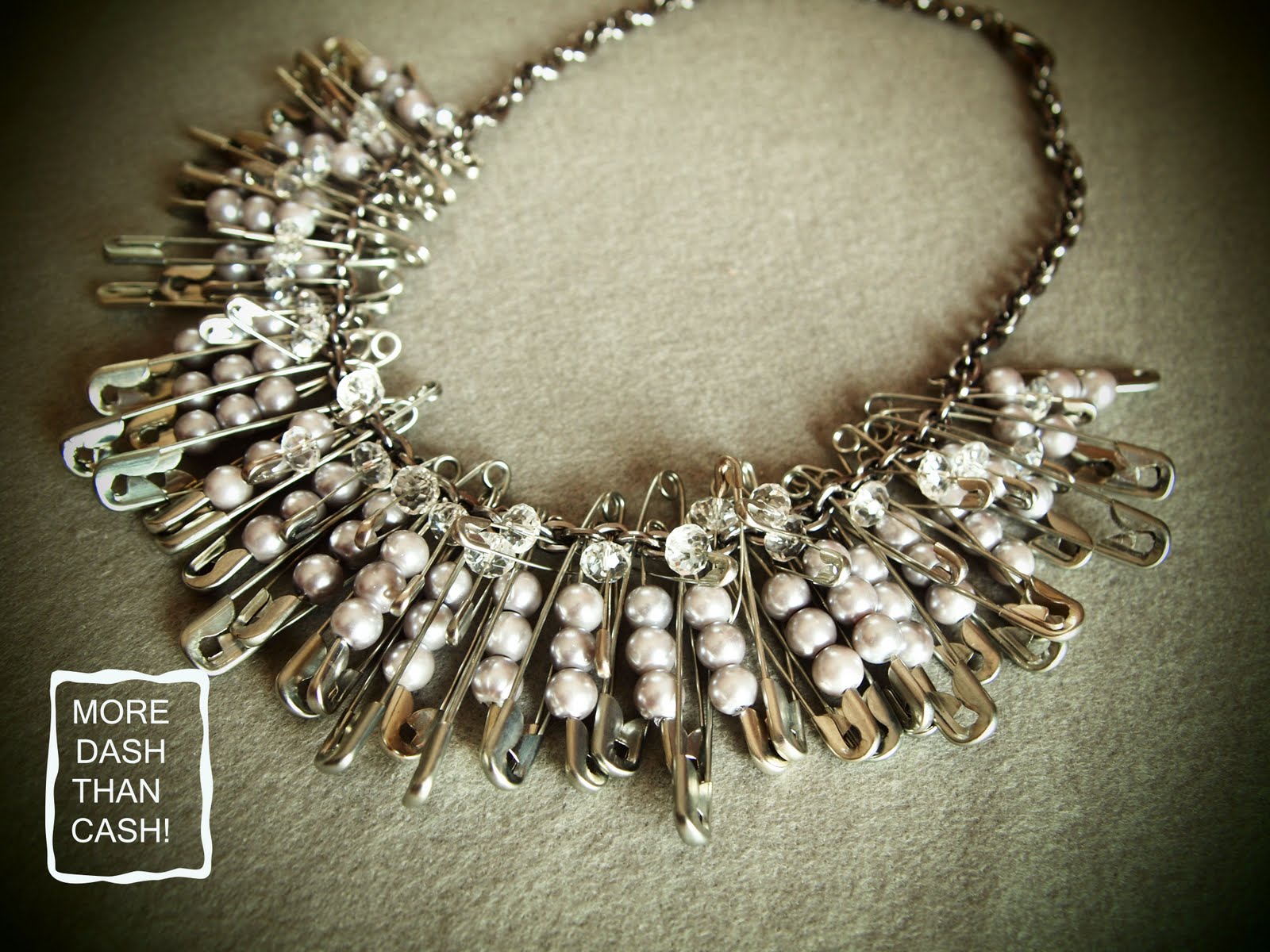 MORE DASH THAN CASH!: Pinning The Look Together