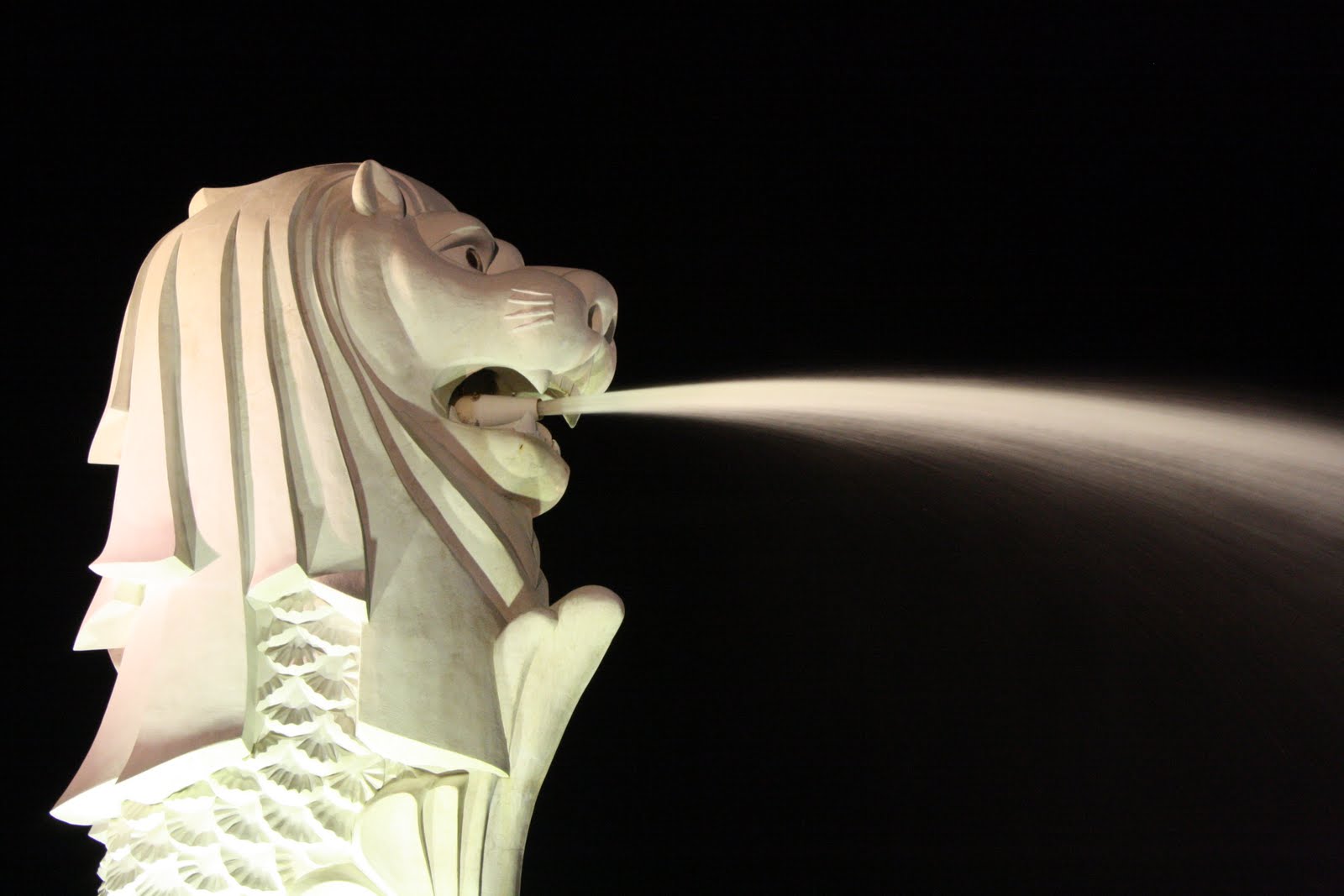 Sight Beyond Sight: The Spitting Lion