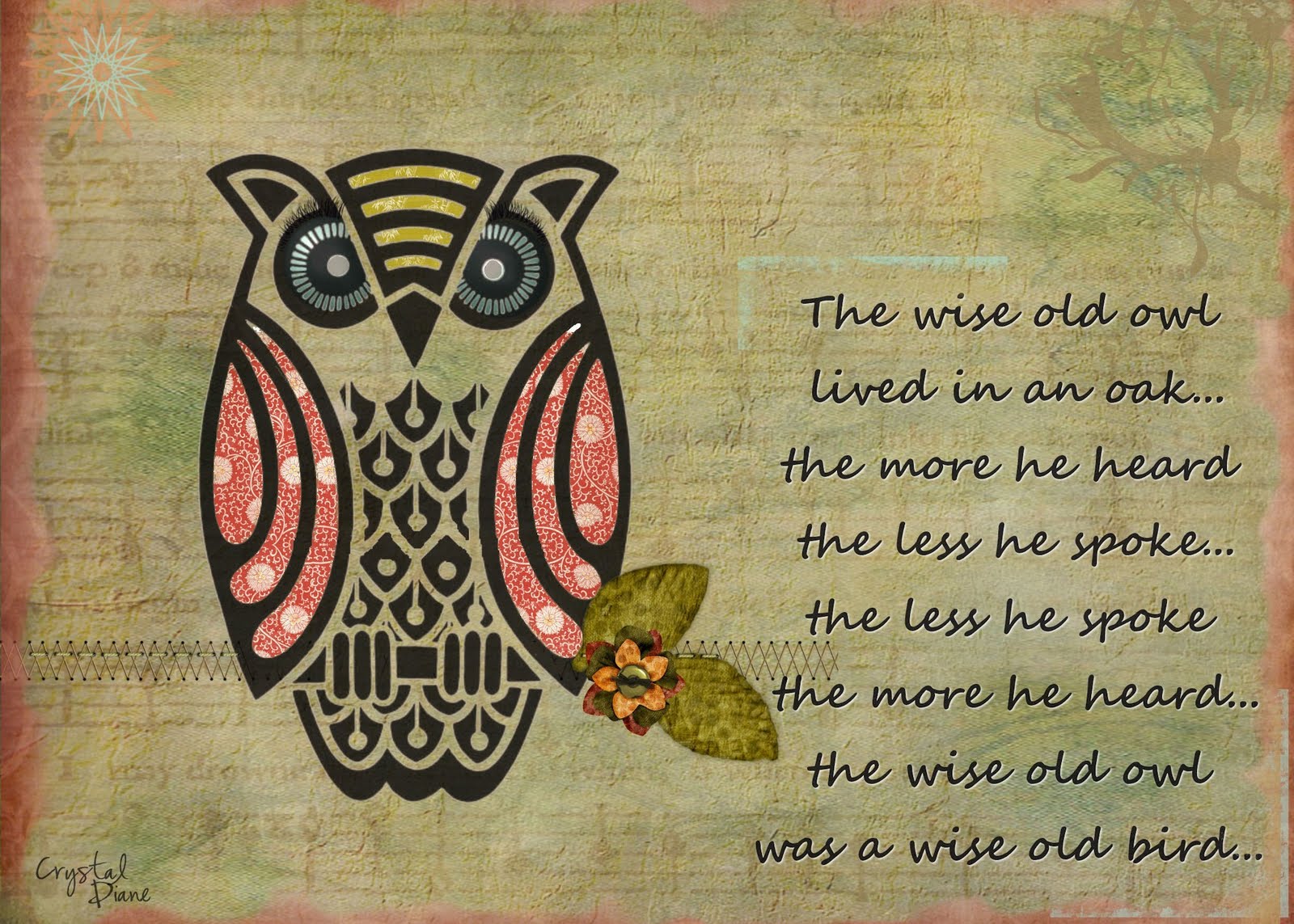 Inspirational Thoughts And More The Wise Old Owl inspirational-thoughts-and-more-the-wise-old-owl