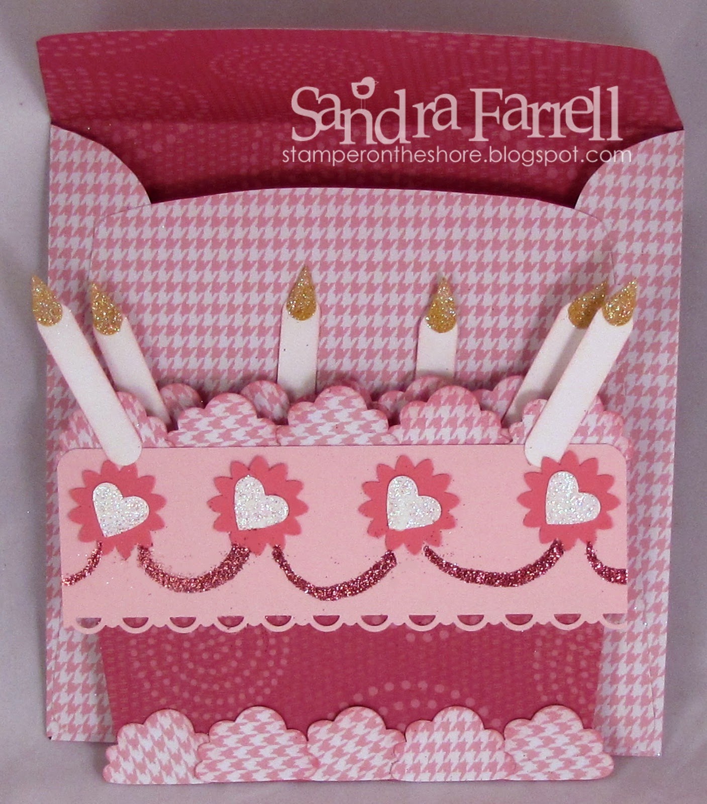 Stamper On The Shore: Introducing the Birthday Cake Slider card