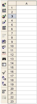 ALC 2nd year Tchaikovsky: Identify Basic Parts of the OpenOffice.org Calc Window