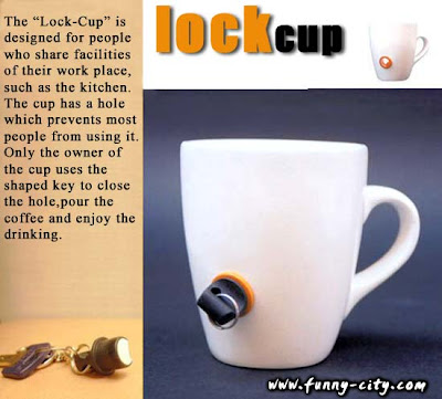 Daily Dose Of Time Pass!!!: Funny Invention - The Lock Cup