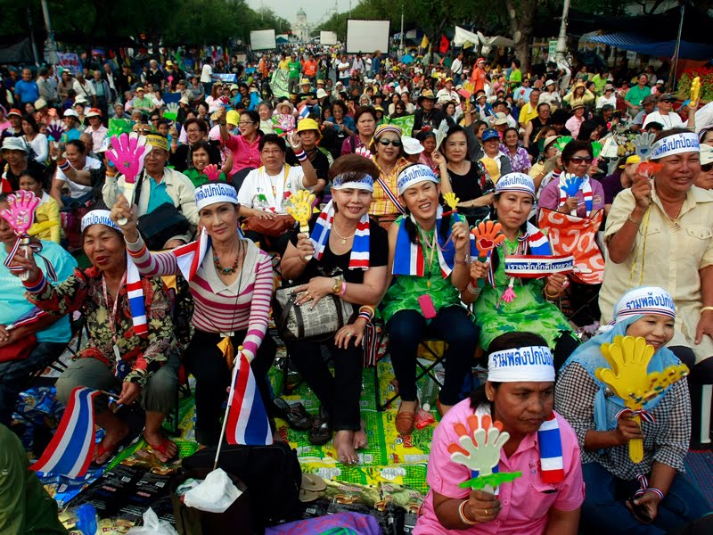 OkePhoto: Aksi Unjuk rasa penuh warna
