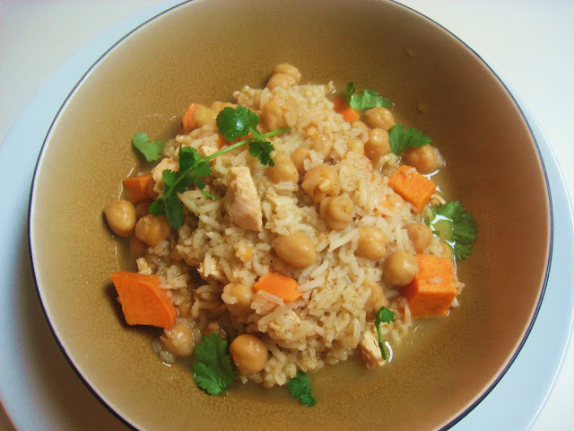 Backup: Middle Eastern Chickpea & Rice Stew