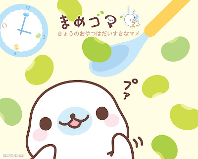 San-X Blog: Mamegoma Wallpapers!