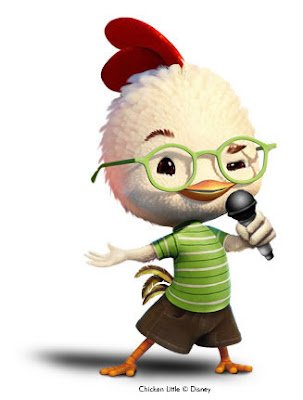 fernanda alday y ramon alberto alday: chicken little es el heroe en la peli
