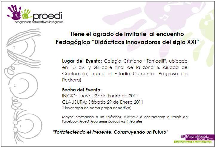 LECTO-ESCRITURA LLAVE DEL DESARROLLO DE UNA NACIÓN: M A Y R A R O D A S