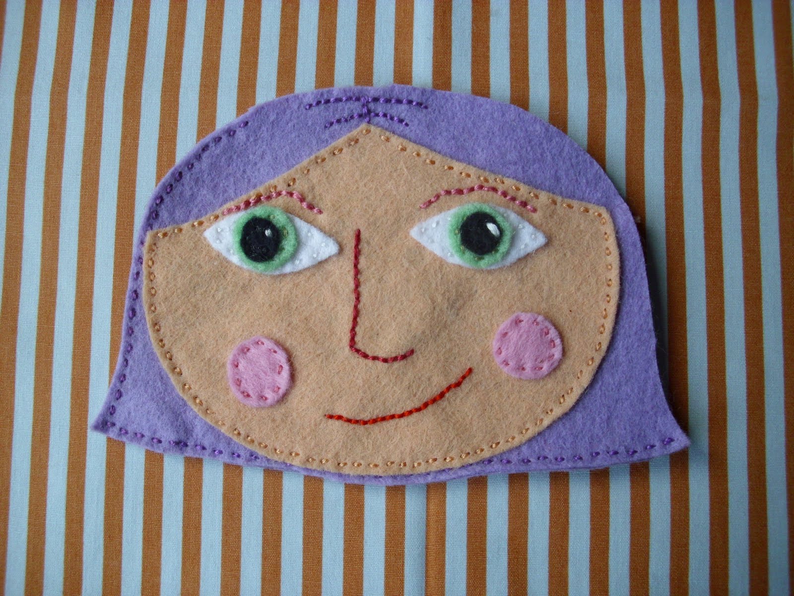 Felt faces