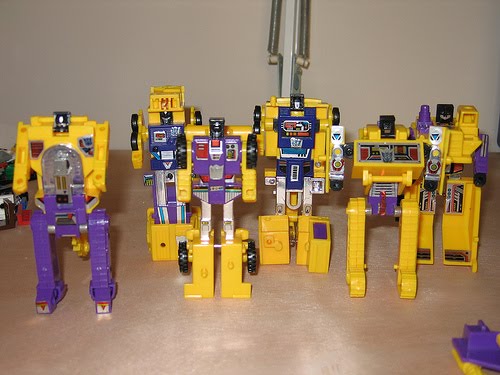 YELLOW IS THE 'NEW' GREEN: TRANSFORMERS GENERATION 2 DEVASTATOR