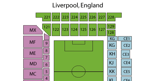 Anfield Stadium - Seating Chart and Information | Football Stadium