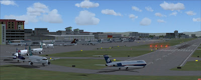 fs2004 addons: PMDG MD-11 BETA and Flight1 Ultimate traffic