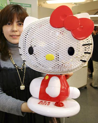 Hello Kitty electric fan