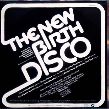 New Funk Classic Master: New Birth - The New Birth Disco (1976) Full LP
