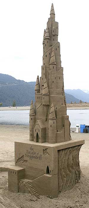 Durango Washington: Lincoln City Oregon Siletz Bay Sand Castle Competition