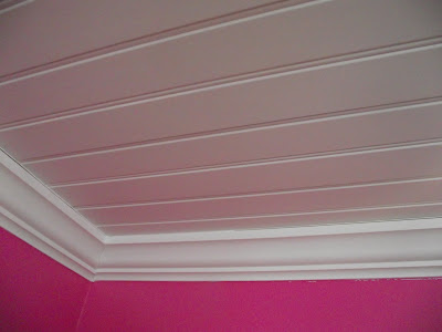 Serendipity Chic Design: Putting up a bead board ceiling tutorial