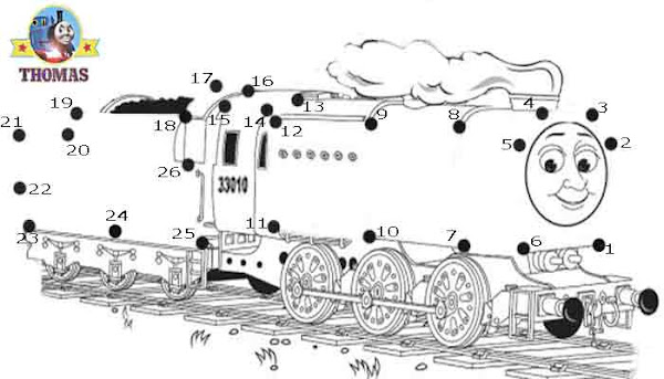 Kindergarten Train Connect Dots Worksheet kindergarten-train-connect-dots-worksheet