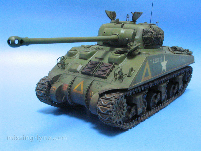 Military Paper Model: Sherman VC Firefly Paper Model