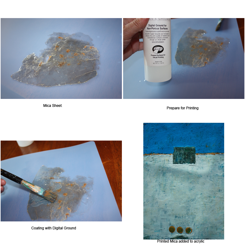 Christine Marie Art: Experimenting with Printing on Mica