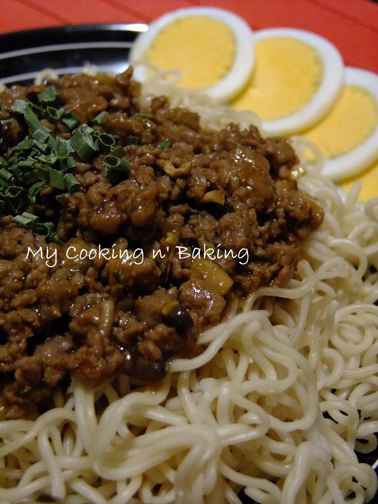 My Cooking n' Baking: Minced Meat Noodle