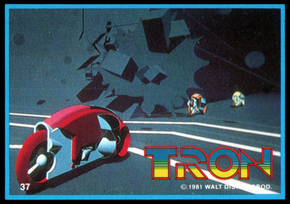 Hyperion Edge: Tron #37, "Ram trails behind Flynn and Tron as they flee ...
