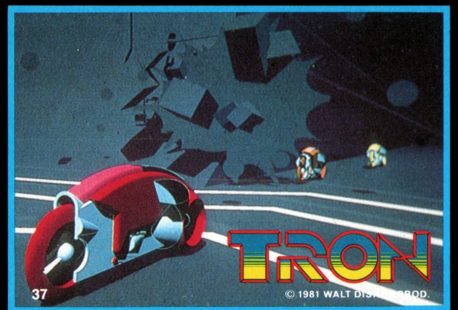 Hyperion Edge: Tron #37, "Ram trails behind Flynn and Tron as they flee ...