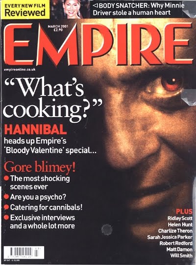 Paige French A2 Media Coursework: Film Magazine Front Cover Analysis