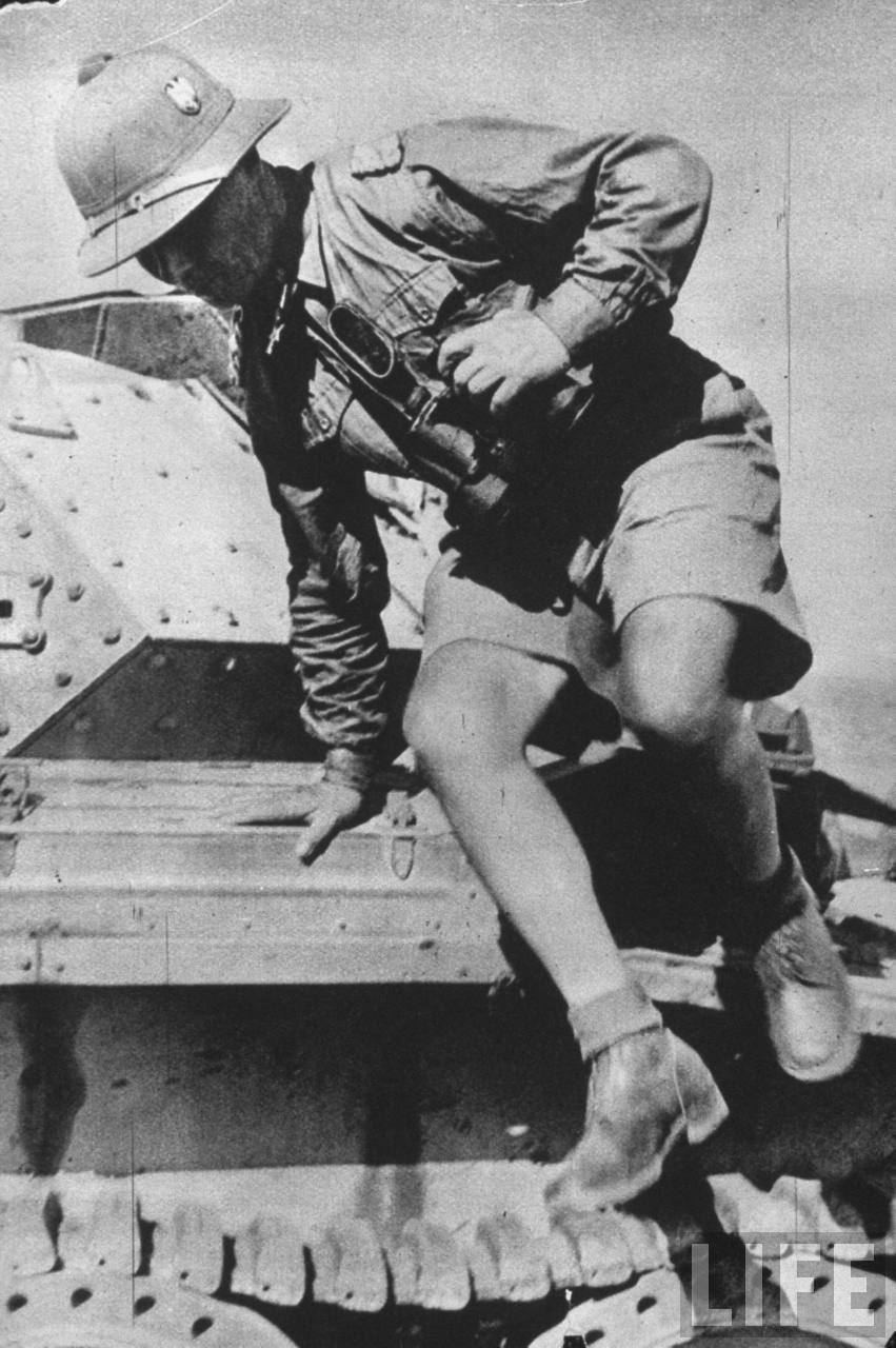 NAZI JERMAN: Foto Erwin Rommel Sebagai Panglima Afrikakorps