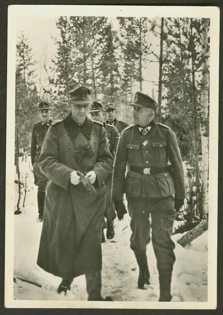 NAZI JERMAN: Foto Eduard Dietl, Sang Penakluk Norwegia