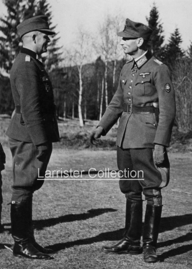 NAZI JERMAN: Foto Eduard Dietl, Sang Penakluk Norwegia