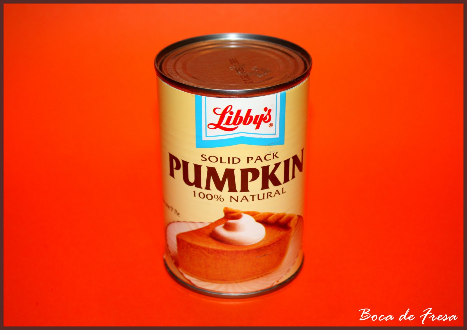 ♥ Boca de Fresa: Pumpkin pie (pastel de calabaza)