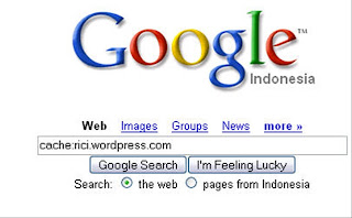 definisi windows dan sistem operasi windows: Contoh gambar search engine