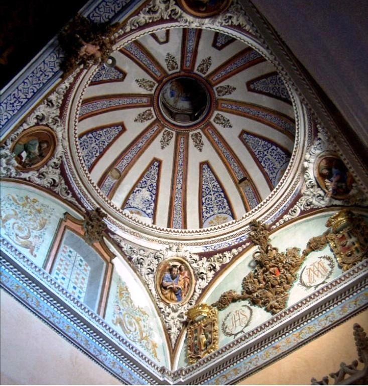 Santa María de los Reales Alcázares; Blog: Bóveda Barroca de la Capilla ...