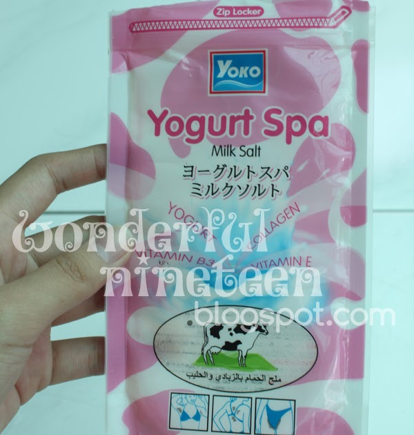 Review - Yoko Yogurt Spa Milk Salt | Milk Mochi