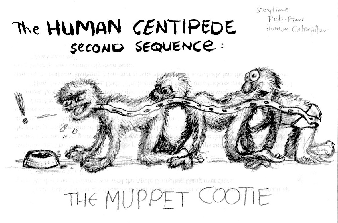 Cranial Stomp Comix: Human Centipede Revisited